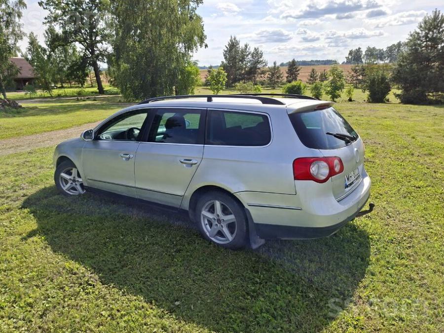 Pelēks Volkswagen Passat B6 2006 Valmiera, ar dzinēja tilpumu 2.00 L un nobraukumu 390 tūkst. km par 1500 €, foto 3 vietnē AUTOMOTO.COM.LV
