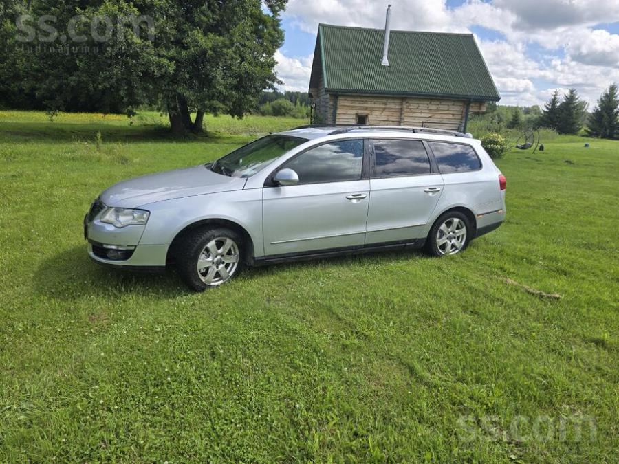 Pelēks Volkswagen Passat B6 2006 Bauska, ar dzinēja tilpumu 2.00 L un nobraukumu 445 tūkst. km par 1550 €, foto 1 vietnē AUTOMOTO.COM.LV