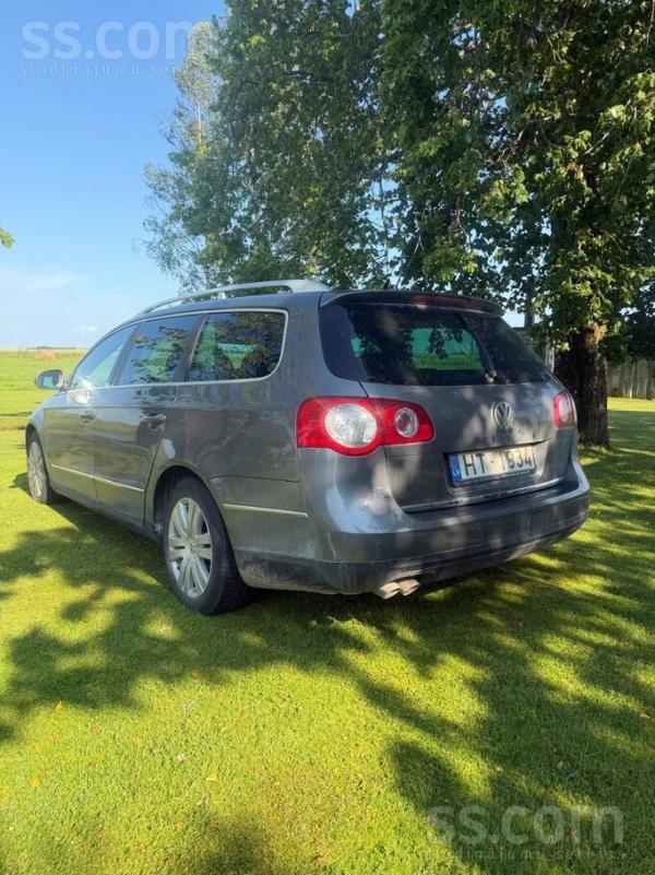 Grey Volkswagen Passat B6 2006 in Liepaja, with an engine capacity of 2.00 L and mileage of 300 thousand km for 1300 €, photo 4 on AUTOMOTO.COM.LV