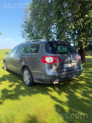 Grey Volkswagen Passat B6 2006 in Liepaja, with an engine capacity of 2.00 L and mileage of 300 thousand km for 1300 €, photo 5 on AUTOMOTO.COM.LV