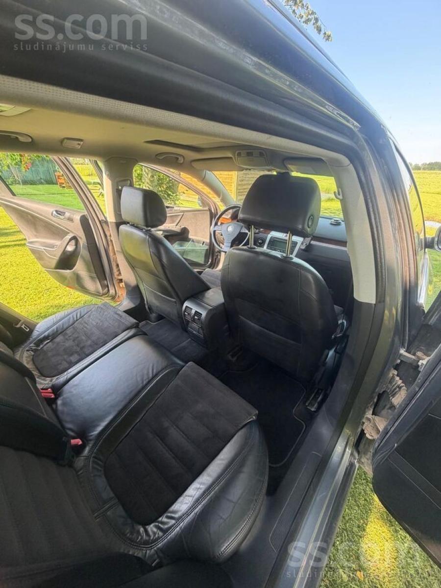 Grey Volkswagen Passat B6 2006 in Liepaja, with an engine capacity of 2.00 L and mileage of 300 thousand km for 1300 €, photo 8 on AUTOMOTO.COM.LV