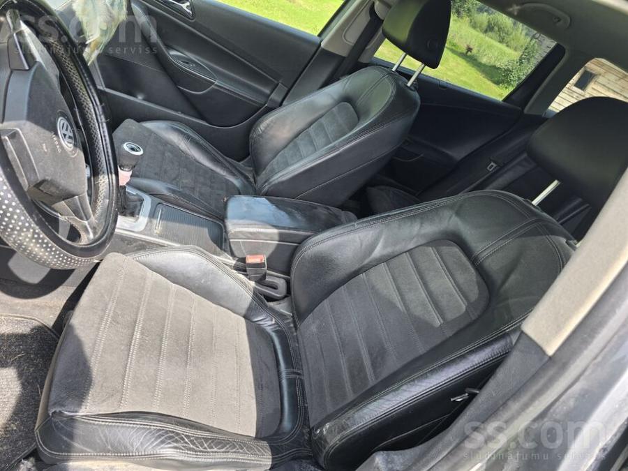 Grey Volkswagen Passat B6 2006 in Bauska, with an engine capacity of 2.00 L and mileage of 479 thousand km for 650 €, photo 6 on AUTOMOTO.COM.LV