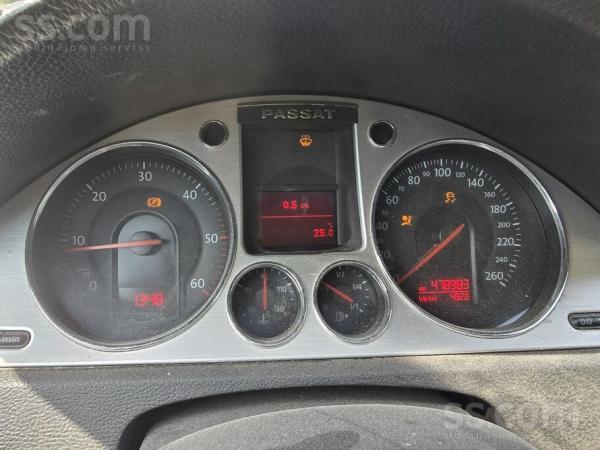 Серый Фольксваген Пассат Б6 2006 в Бауска, объемом двигателя 2.00 л и пробегом 479 тыс. км за 650 €, фото 7 на AUTOMOTO.COM.LV