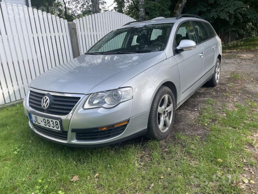 Pelēks Volkswagen Passat B6 2006 Rīga, ar dzinēja tilpumu 2.00 L un nobraukumu 207 tūkst. km par 700 €, foto 1 vietnē AUTOMOTO.COM.LV
