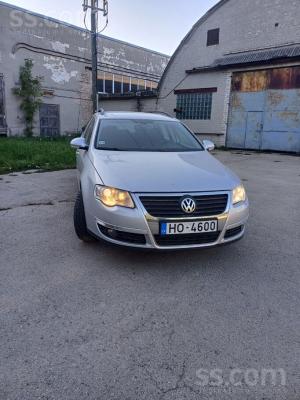 Pelēks Volkswagen Passat B6 2006 Aizkraukle, ar dzinēja tilpumu 2.00 L un nobraukumu 373 tūkst. km par 1100 €, foto  vietnē AUTOMOTO.COM.LV