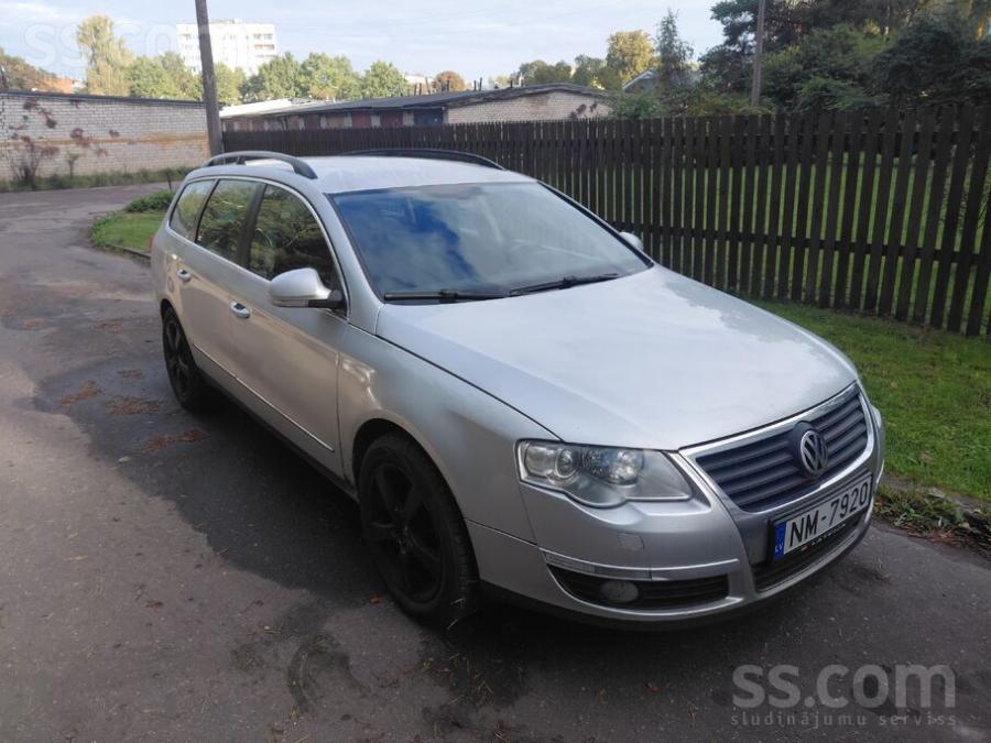 Серый Фольксваген Пассат Б6 2006 в Рига, объемом двигателя 2.00 л и пробегом 361 тыс. км за 700 €, фото 3 на AUTOMOTO.COM.LV