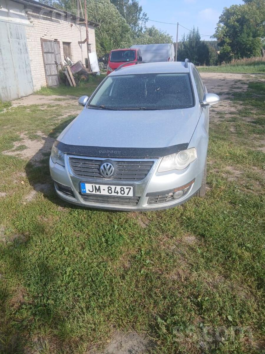 Серый Фольксваген Пассат Б6 2006 в Елгава, объемом двигателя 1.90 л и пробегом 320 тыс. км за 650 €, фото 1 на AUTOMOTO.COM.LV