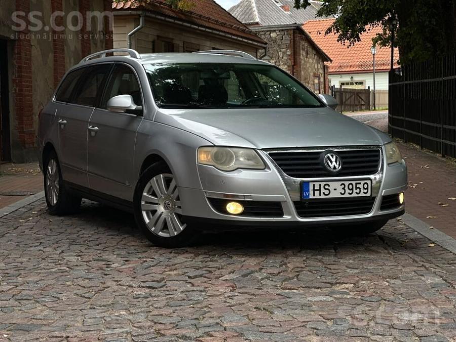 Pelēks Volkswagen Passat B6 2006 Cēsis, ar dzinēja tilpumu 2.00 L un nobraukumu 332 tūkst. km par 1990 €, foto 1 vietnē AUTOMOTO.COM.LV