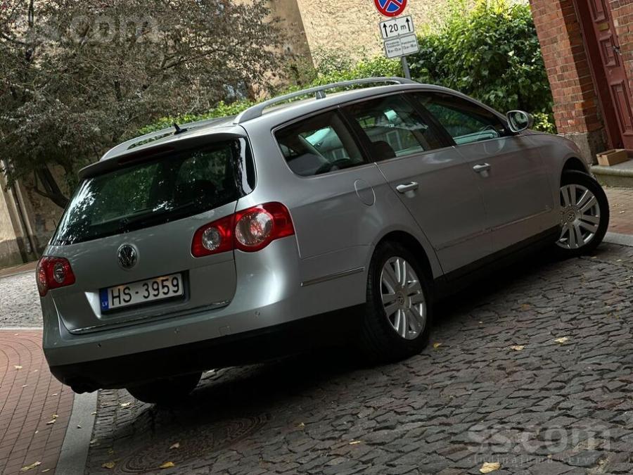Pelēks Volkswagen Passat B6 2006 Cēsis, ar dzinēja tilpumu 2.00 L un nobraukumu 332 tūkst. km par 1990 €, foto 9 vietnē AUTOMOTO.COM.LV