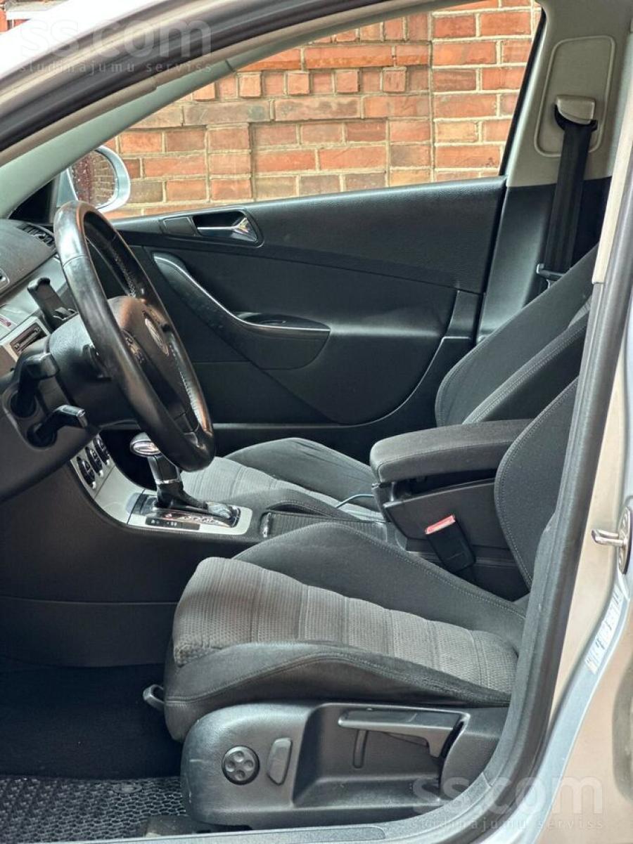Pelēks Volkswagen Passat B6 2006 Cēsis, ar dzinēja tilpumu 2.00 L un nobraukumu 332 tūkst. km par 1990 €, foto 12 vietnē AUTOMOTO.COM.LV