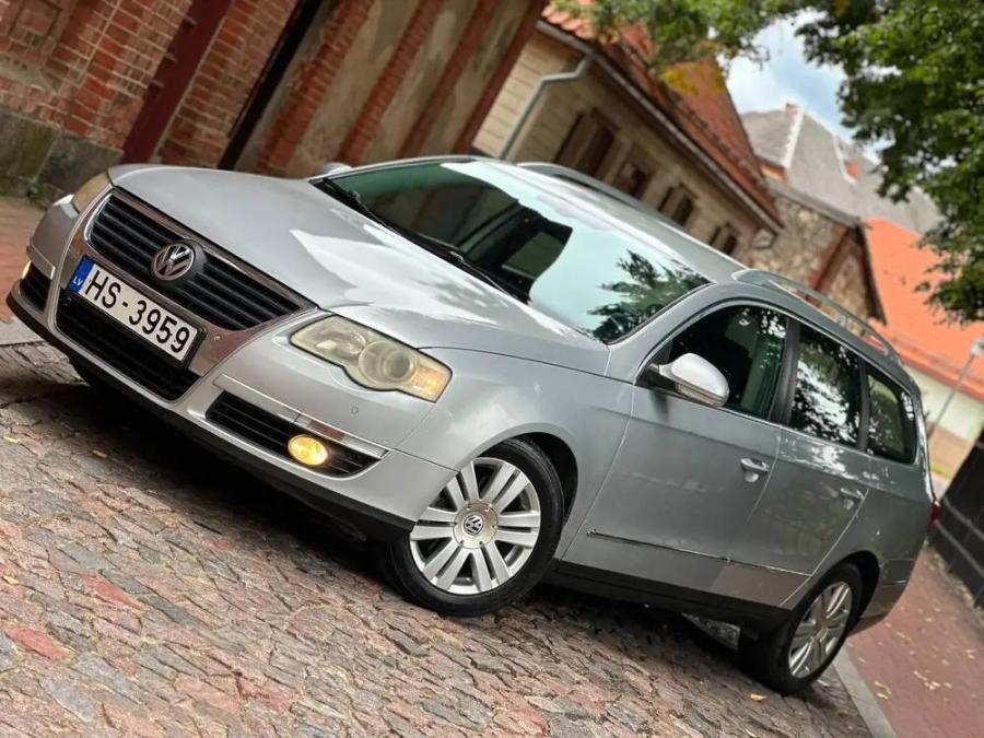 Серый Фольксваген Пассат Б6 2006 в Цесис, объемом двигателя 2.00 л и пробегом 332 тыс. км за 1990 €, фото 5 на AUTOMOTO.COM.LV