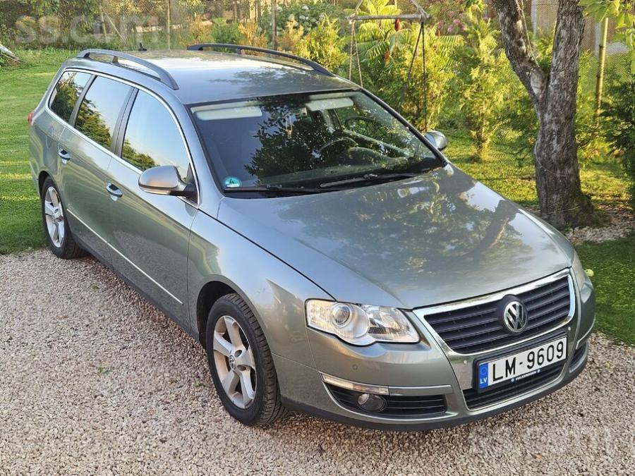 Серый Фольксваген Пассат Б6 2006 в Рига, объемом двигателя 1.90 л и пробегом 283 тыс. км за 1390 €, фото 1 на AUTOMOTO.COM.LV