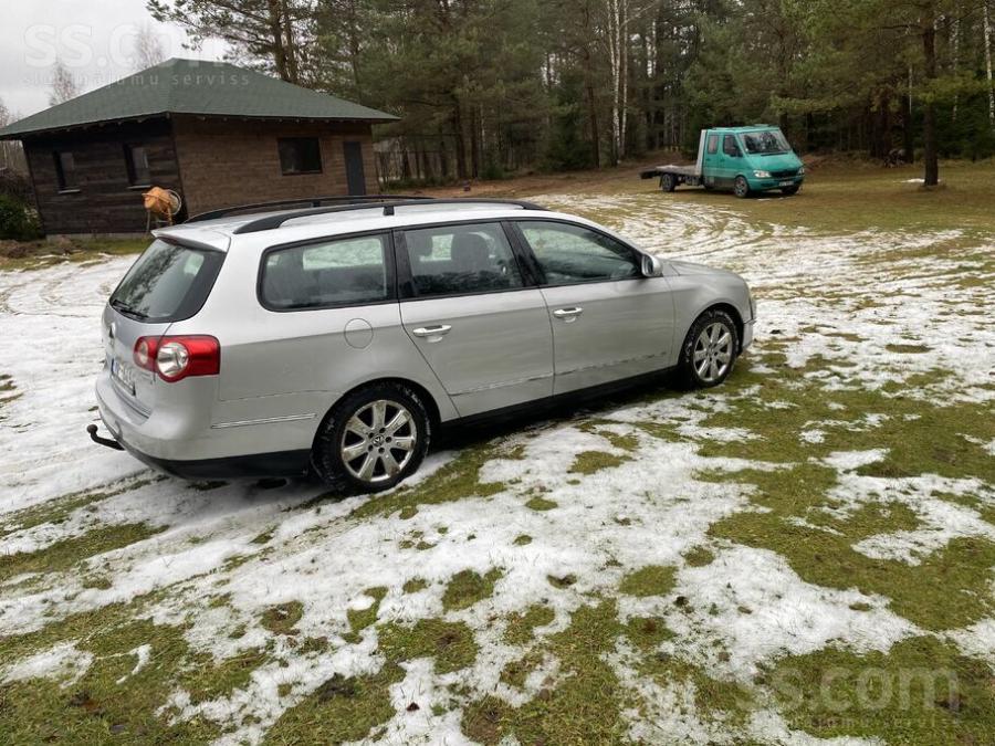 Pelēks Volkswagen Passat B6 2006 Rīga, ar dzinēja tilpumu 2.00 L un nobraukumu 330 tūkst. km par 1850 €, foto 4 vietnē AUTOMOTO.COM.LV