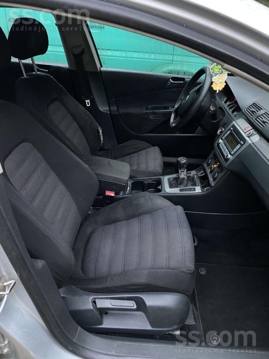 Pelēks Volkswagen Passat B6 2006 Rīga, ar dzinēja tilpumu 2.00 L un nobraukumu 330 tūkst. km par 1850 €, foto 6 vietnē AUTOMOTO.COM.LV