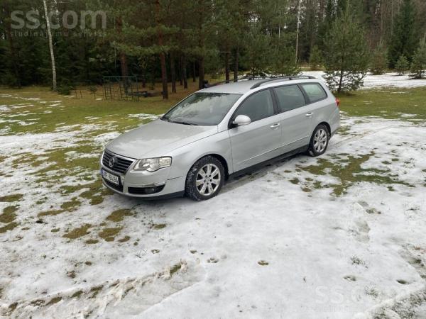 Pelēks Volkswagen Passat B6 2006 Rīga, ar dzinēja tilpumu 2.00 L un nobraukumu 330 tūkst. km par 1850 €, foto 1 vietnē AUTOMOTO.COM.LV