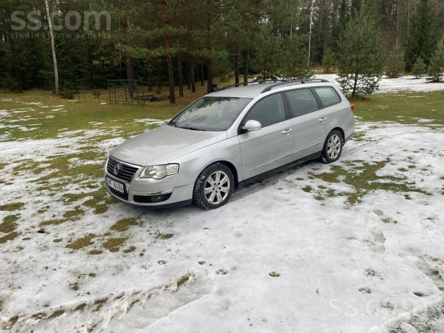 Pelēks Volkswagen Passat B6 2006 Rīga, ar dzinēja tilpumu 2.00 L un nobraukumu 330 tūkst. km par 1850 €, foto 1 vietnē AUTOMOTO.COM.LV