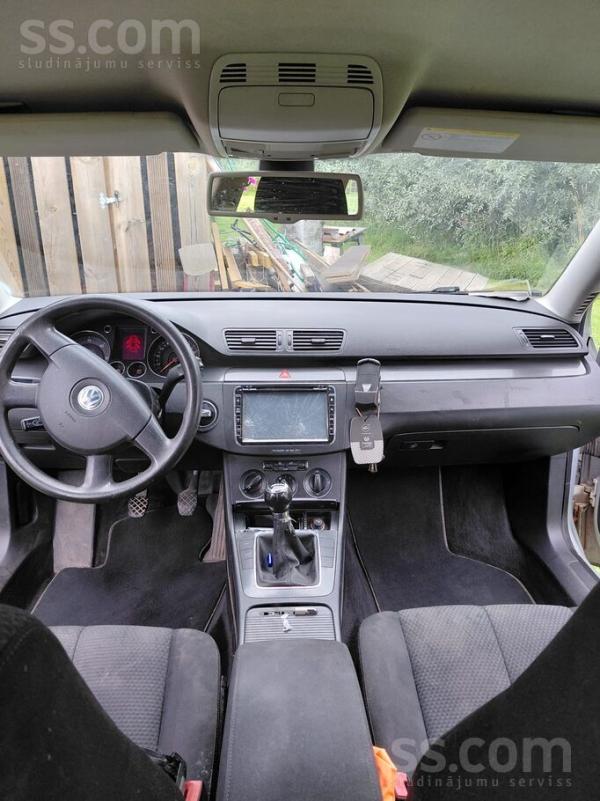 Grey Volkswagen Passat B6 2006 in Ludza, with an engine capacity of 2.00 L and mileage of 380 thousand km for 600 €, photo 3 on AUTOMOTO.COM.LV