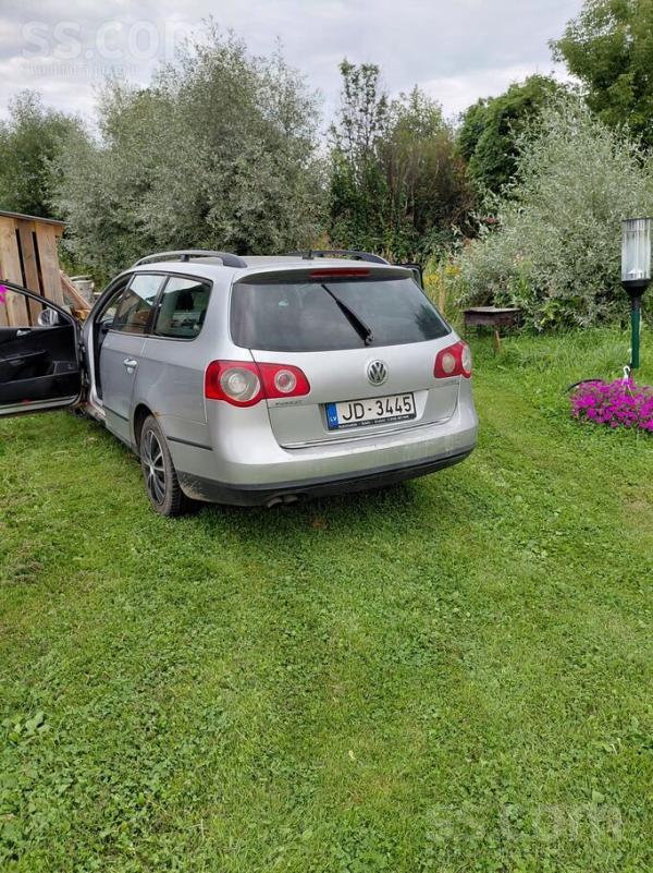Grey Volkswagen Passat B6 2006 in Ludza, with an engine capacity of 2.00 L and mileage of 380 thousand km for 600 €, photo 6 on AUTOMOTO.COM.LV