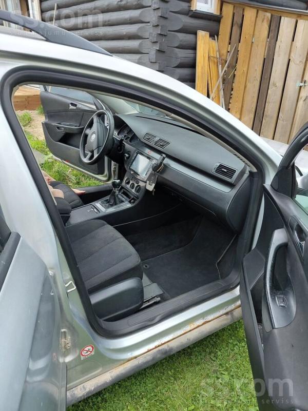 Grey Volkswagen Passat B6 2006 in Ludza, with an engine capacity of 2.00 L and mileage of 380 thousand km for 600 €, photo 7 on AUTOMOTO.COM.LV