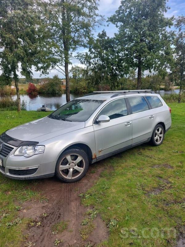 Фольксваген Пассат Б6 2006 в Рига на AUTOMOTO.COM.LV Серый Фольксваген Пассат Б6 2006 в Рига, объемом двигателя 2.00 л и пробегом 360 тыс. км за 650 €, фото 4 на AUTOMOTO.COM.LV