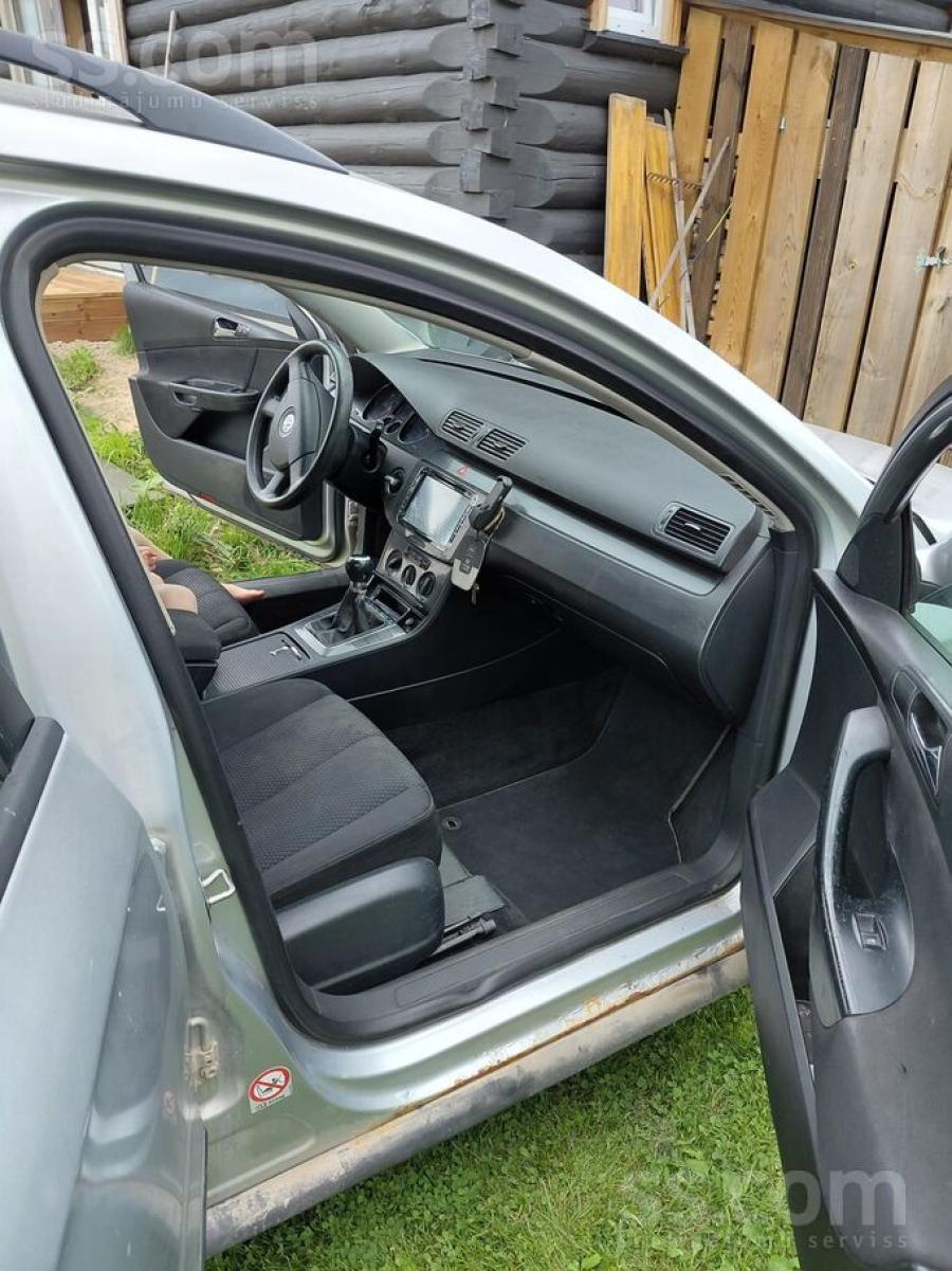 Pelēks Volkswagen Passat B6 2006 Ludza, ar dzinēja tilpumu 2.00 L un nobraukumu 380 tūkst. km par 500 €, foto 7 vietnē AUTOMOTO.COM.LV