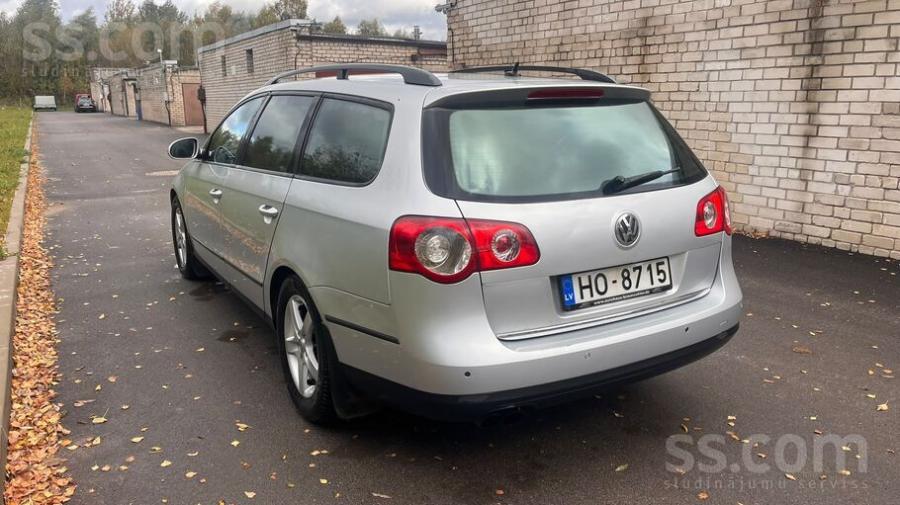 Pelēks Volkswagen Passat B6 2006 Rīga, ar dzinēja tilpumu 2.00 L un nobraukumu 307 tūkst. km par 1700 €, foto 3 vietnē AUTOMOTO.COM.LV