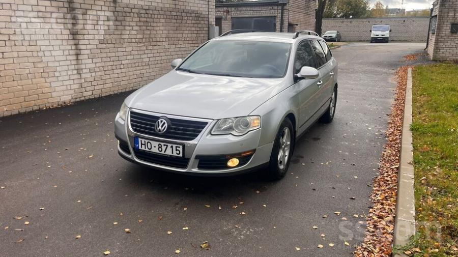 Pelēks Volkswagen Passat B6 2006 Rīga, ar dzinēja tilpumu 2.00 L un nobraukumu 307 tūkst. km par 1700 €, foto 6 vietnē AUTOMOTO.COM.LV