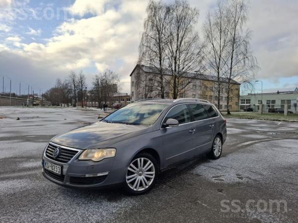 Grey Volkswagen Passat B6 2007 in Riga, with an engine capacity of 2.00 L and mileage of 357 thousand km for 1340 €, photo 1 on AUTOMOTO.COM.LV
