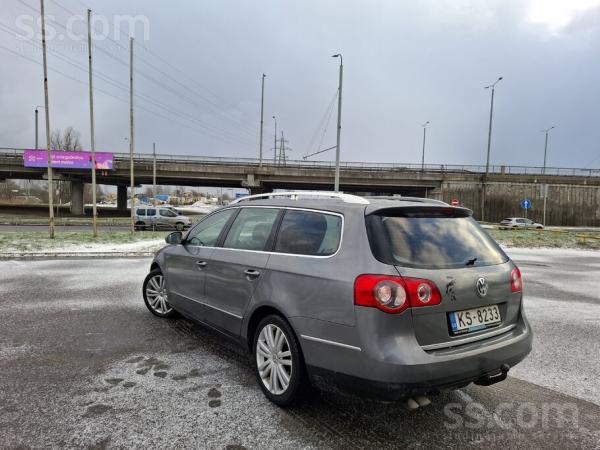 Grey Volkswagen Passat B6 2007 in Riga, with an engine capacity of 2.00 L and mileage of 357 thousand km for 1340 €, photo 3 on AUTOMOTO.COM.LV