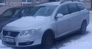 Pelēks Volkswagen Passat B6 2007 Dobele, ar dzinēja tilpumu 2.00 L un nobraukumu 480 tūkst. km par 400 €, foto  vietnē AUTOMOTO.COM.LV