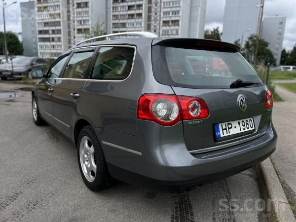 Pelēks Volkswagen Passat B6 2007 Rīga, ar dzinēja tilpumu 2.00 L un nobraukumu 228 tūkst. km par 2495 €, foto 6 vietnē AUTOMOTO.COM.LV