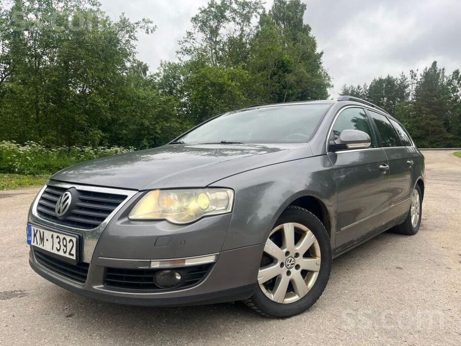 Pelēks Volkswagen Passat B6 2007 Gulbene, ar dzinēja tilpumu 2.00 L un nobraukumu 306 tūkst. km par 850 €, foto 1 vietnē AUTOMOTO.COM.LV