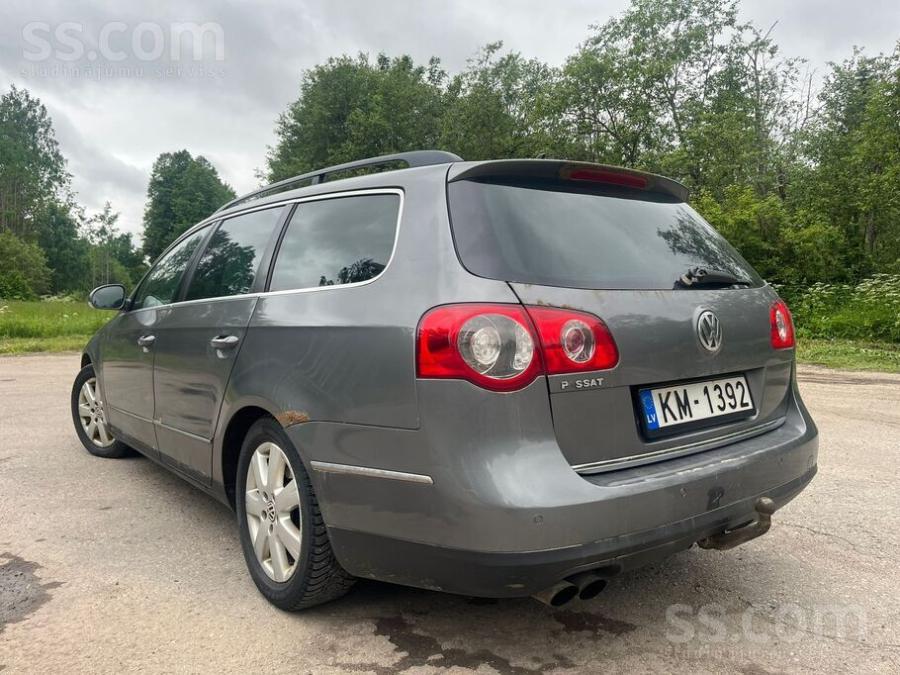 Pelēks Volkswagen Passat B6 2007 Gulbene, ar dzinēja tilpumu 2.00 L un nobraukumu 306 tūkst. km par 850 €, foto 4 vietnē AUTOMOTO.COM.LV