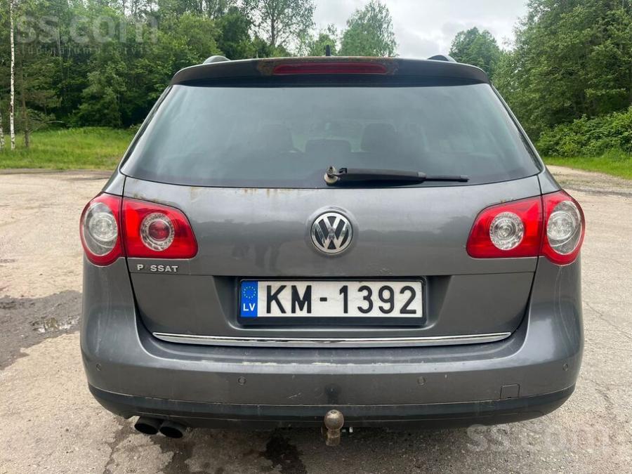Pelēks Volkswagen Passat B6 2007 Gulbene, ar dzinēja tilpumu 2.00 L un nobraukumu 306 tūkst. km par 850 €, foto 5 vietnē AUTOMOTO.COM.LV