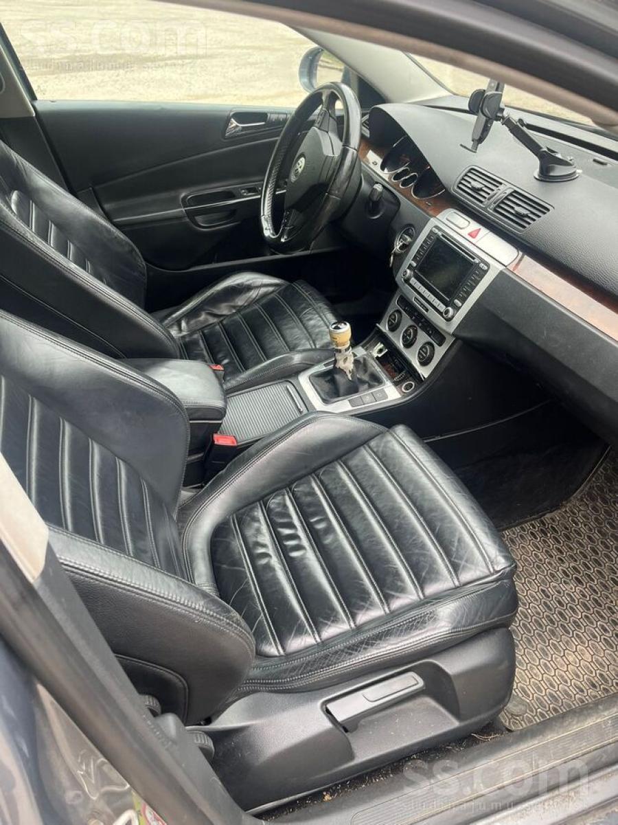 Pelēks Volkswagen Passat B6 2007 Gulbene, ar dzinēja tilpumu 2.00 L un nobraukumu 306 tūkst. km par 850 €, foto 10 vietnē AUTOMOTO.COM.LV