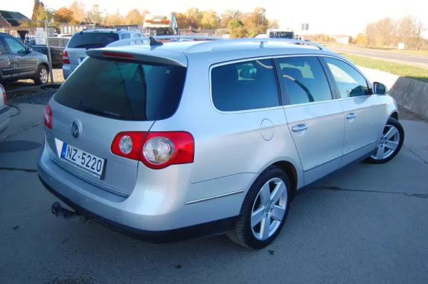 Pelēks Volkswagen Passat B6 2007 Jēkabpils, ar dzinēja tilpumu 2.00 L un nobraukumu 235 tūkst. km par 3690 €, foto 2 vietnē AUTOMOTO.COM.LV