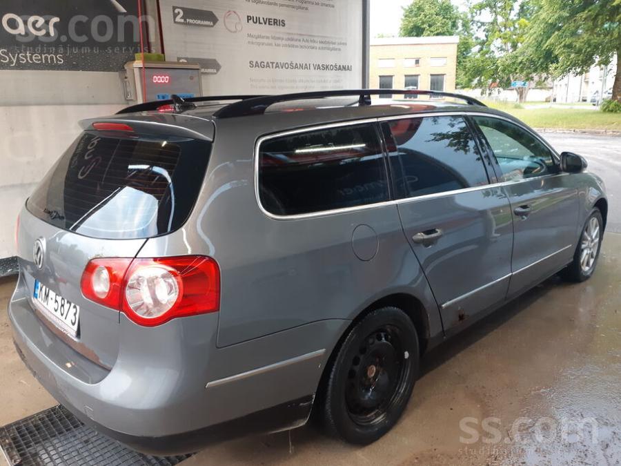 Pelēks Volkswagen Passat B6 2007 Liepāja, ar dzinēja tilpumu 1.90 L un nobraukumu 465 tūkst. km par 700 €, foto 1 vietnē AUTOMOTO.COM.LV