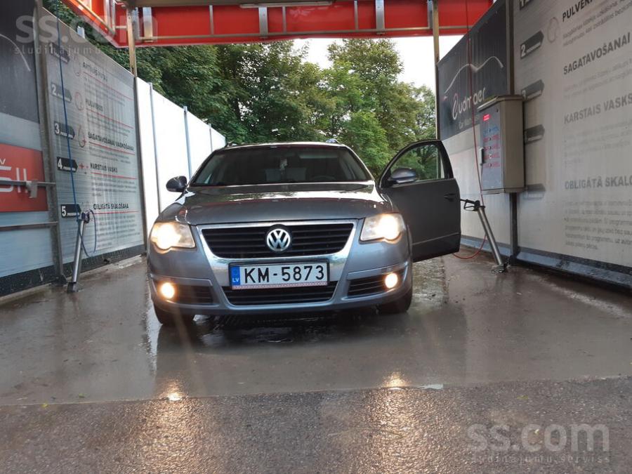 Pelēks Volkswagen Passat B6 2007 Liepāja, ar dzinēja tilpumu 1.90 L un nobraukumu 465 tūkst. km par 700 €, foto 4 vietnē AUTOMOTO.COM.LV
