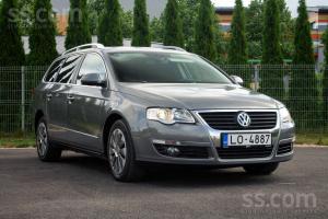 Pelēks Volkswagen Passat B6 2007 Jelgava, ar dzinēja tilpumu 2.00 L un nobraukumu 320 tūkst. km par 2100 €, foto  vietnē AUTOMOTO.COM.LV