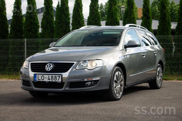 Pelēks Volkswagen Passat B6 2007 Jelgava, ar dzinēja tilpumu 2.00 L un nobraukumu 320 tūkst. km par 2100 €, foto 3 vietnē AUTOMOTO.COM.LV