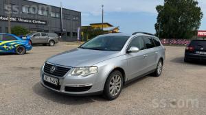 Pelēks Volkswagen Passat B6 2007 Valmiera, ar dzinēja tilpumu 2.00 L un nobraukumu 316 tūkst. km par 700 €, foto  vietnē AUTOMOTO.COM.LV