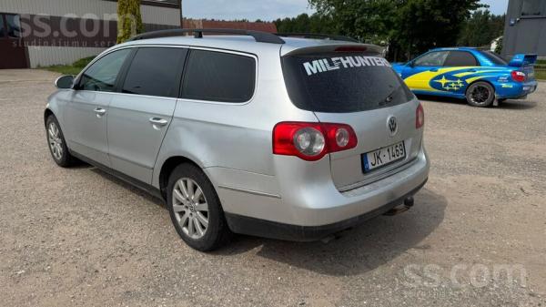 Pelēks Volkswagen Passat B6 2007 Valmiera, ar dzinēja tilpumu 2.00 L un nobraukumu 316 tūkst. km par 700 €, foto 3 vietnē AUTOMOTO.COM.LV