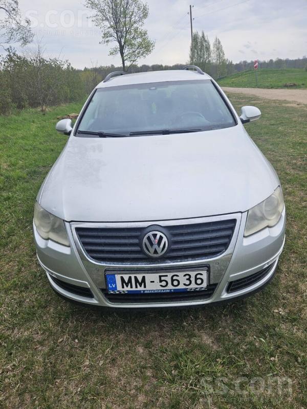Pelēks Volkswagen Passat B6 2007 Saldus, ar dzinēja tilpumu 1.90 L un nobraukumu 326 tūkst. km par 1500 €, foto 1 vietnē AUTOMOTO.COM.LV
