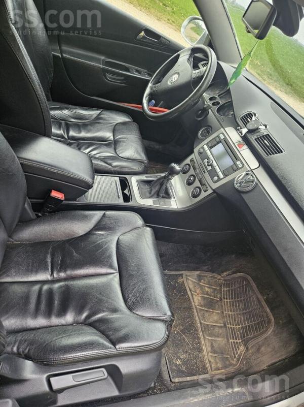 Pelēks Volkswagen Passat B6 2007 Saldus, ar dzinēja tilpumu 1.90 L un nobraukumu 326 tūkst. km par 1500 €, foto 4 vietnē AUTOMOTO.COM.LV