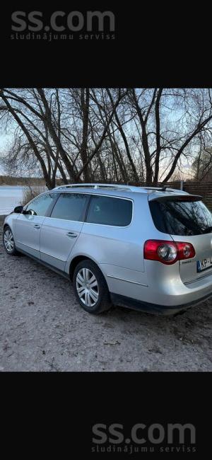 Pelēks Volkswagen Passat B6 2007 Jūrmala, ar dzinēja tilpumu 2.00 L un nobraukumu 348 tūkst. km par 2800 €, foto 4 vietnē AUTOMOTO.COM.LV