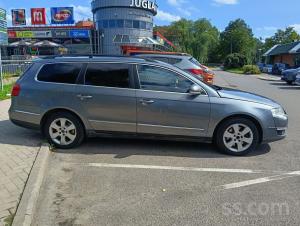 Pelēks Volkswagen Passat B6 2007 Rīga, ar dzinēja tilpumu 2.00 L un nobraukumu 358 tūkst. km par 1350 €, foto 9 vietnē AUTOMOTO.COM.LV