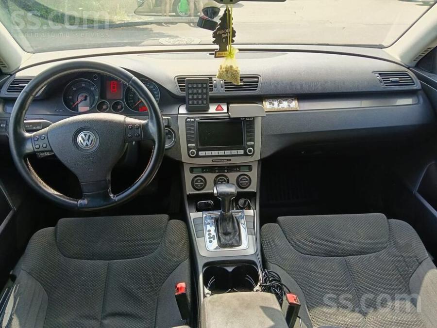 Pelēks Volkswagen Passat B6 2007 Rīga, ar dzinēja tilpumu 2.00 L un nobraukumu 358 tūkst. km par 1350 €, foto 6 vietnē AUTOMOTO.COM.LV