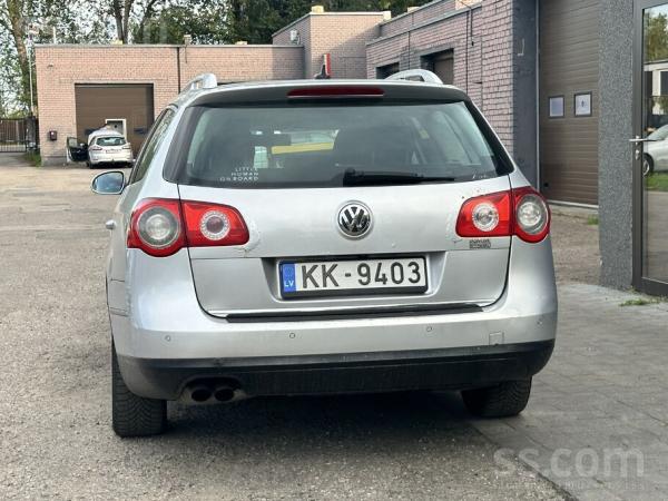 Grey Volkswagen Passat B6 2007 in Riga, with an engine capacity of 2.00 L and mileage of 0 thousand km for 1700 €, photo 5 on AUTOMOTO.COM.LV