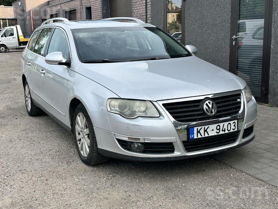 Pelēks Volkswagen Passat B6 2007 Rīga, ar dzinēja tilpumu 2.00 L un nobraukumu 0 tūkst. km par 1700 €, foto 9 vietnē AUTOMOTO.COM.LV