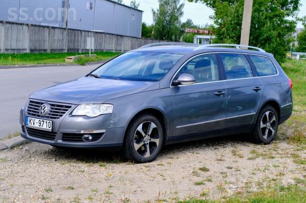 Pelēks Volkswagen Passat B6 2007 Rīga, ar dzinēja tilpumu 2.00 L un nobraukumu 435 tūkst. km par 2250 €, foto 2 vietnē AUTOMOTO.COM.LV